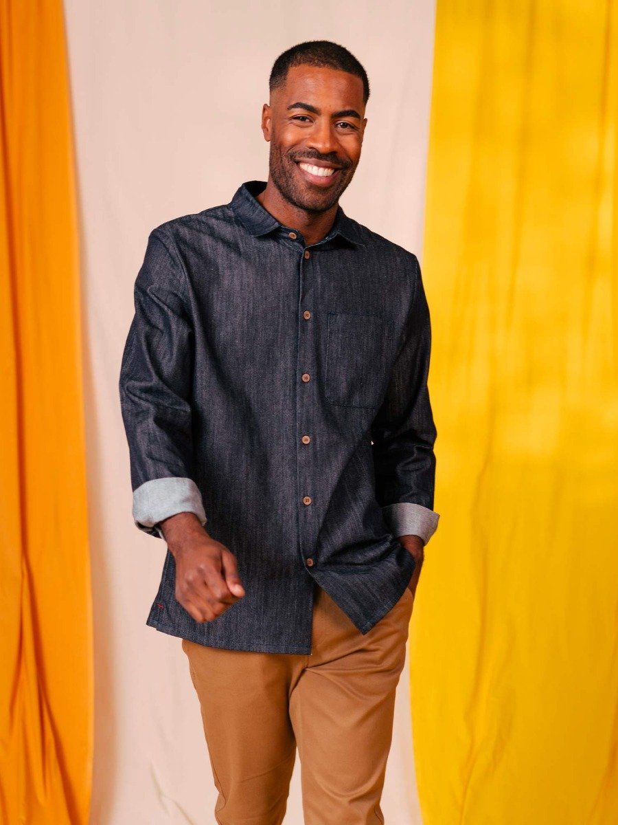 Chemise homme made in France en coton bio | 1083